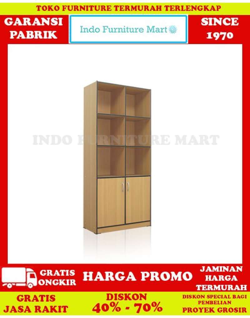 Jual Rak Buku Lemari Buku Minimalis Arsip Toppan Bc 03 01b Di Seller ...