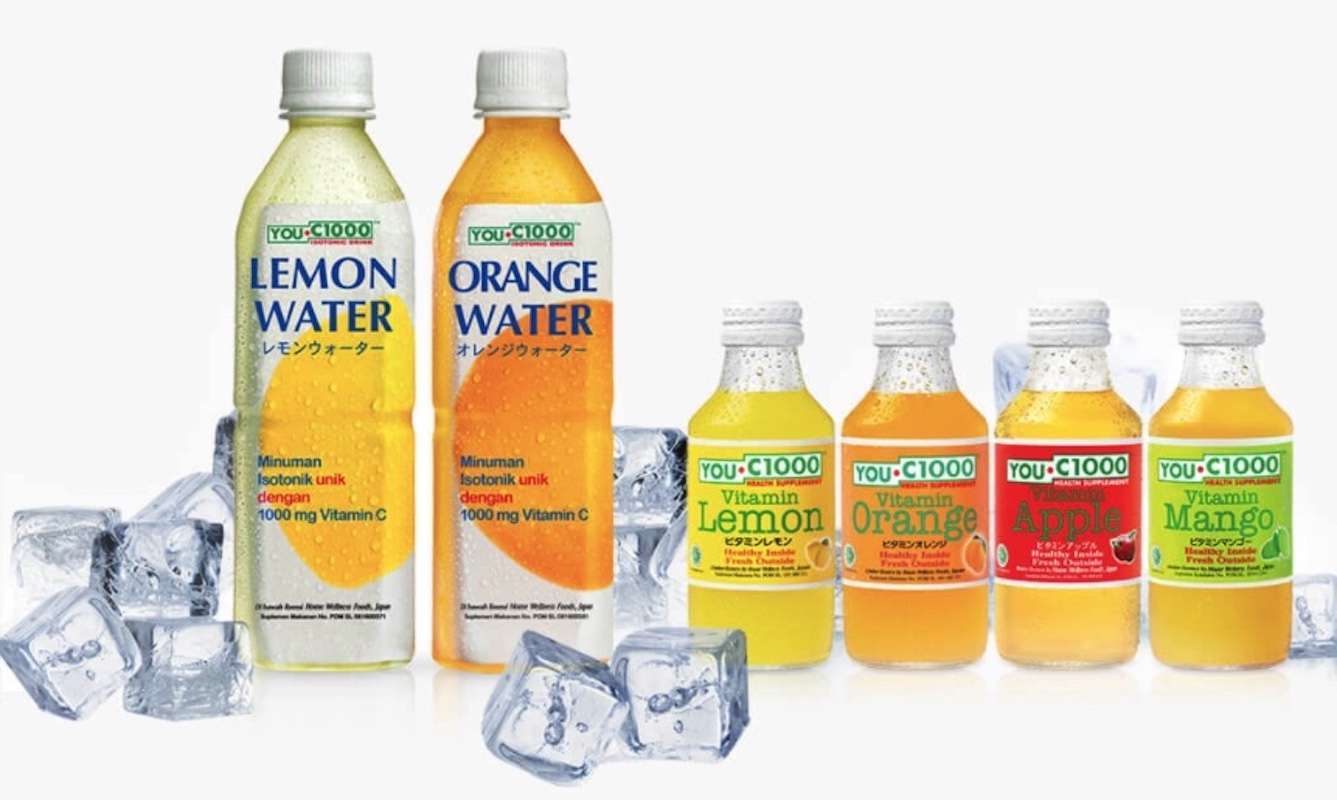 Promo You C-100 Lemon Water Kemasan 500 Ml ( Per 3 Botol) Diskon 6% Di ...