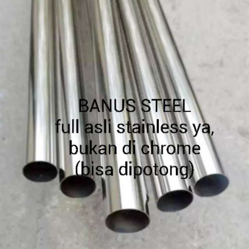 Jual Pipa Stainless 3 4 Inch X 1 2 Mm 1 Meter Pipa Ornamen Railing 201 ...