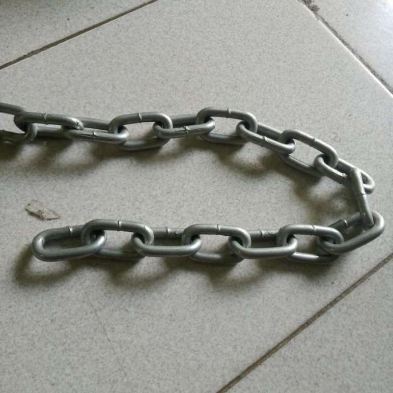 Jual RANTAI BESI PAGAR TEBAL BESAR 8MM 8 MM PANJANG 50CM 0.5M di Seller ...