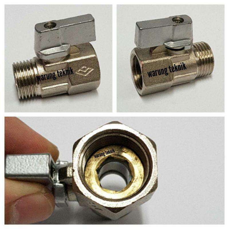 Jual SAILING KRAN MINI BALL VALVE 1 2 FM FULL KUNINGAN WN5311S di ...