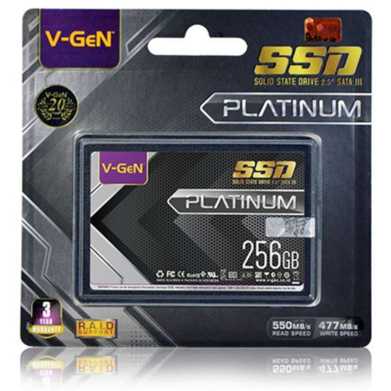 Promo SSD V-Gen / VGen / V Gen 256GB 256 GB SATA III Garansi Resmi ...