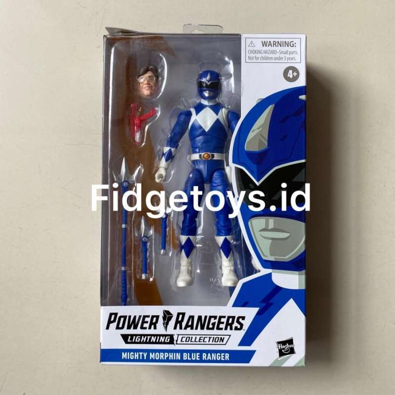 Jual Hasbro Power Rangers Lightning Collection Mighty Morphin Blue Ranger Di Seller Fidgetoys.id ...