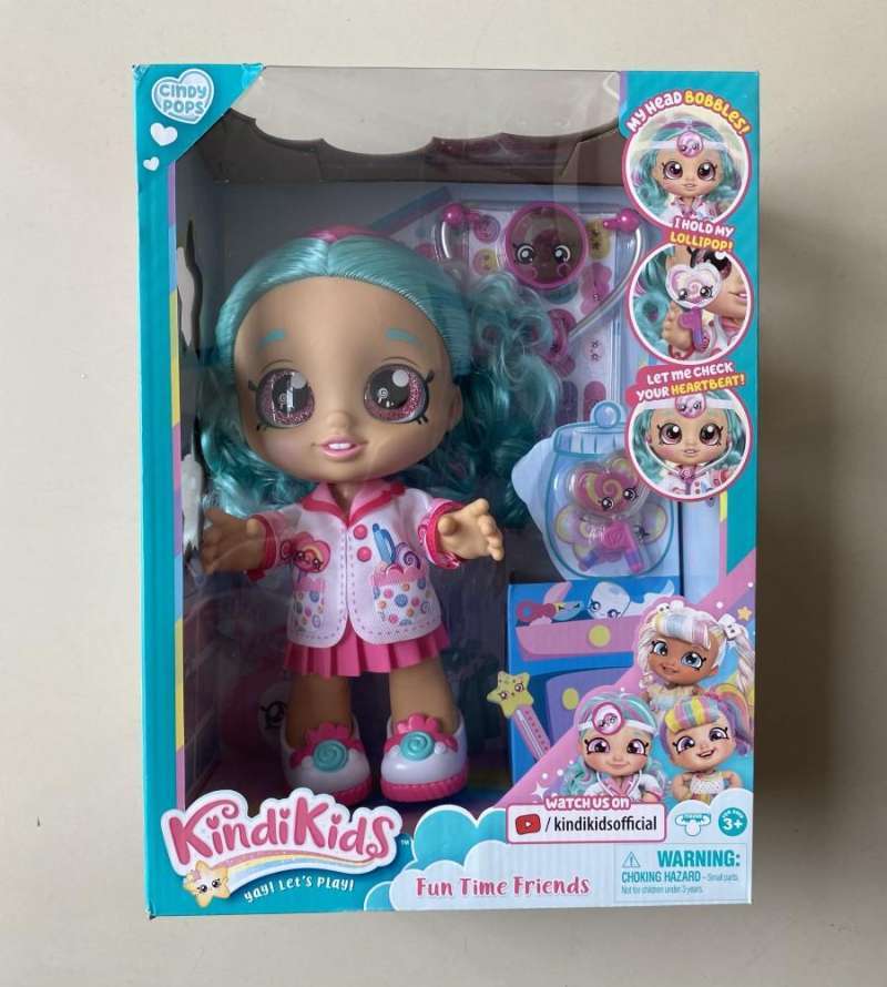 Jual Kindi Kids Fun Time Friends - Dr. Cindy Pops with Stethoscope di ...