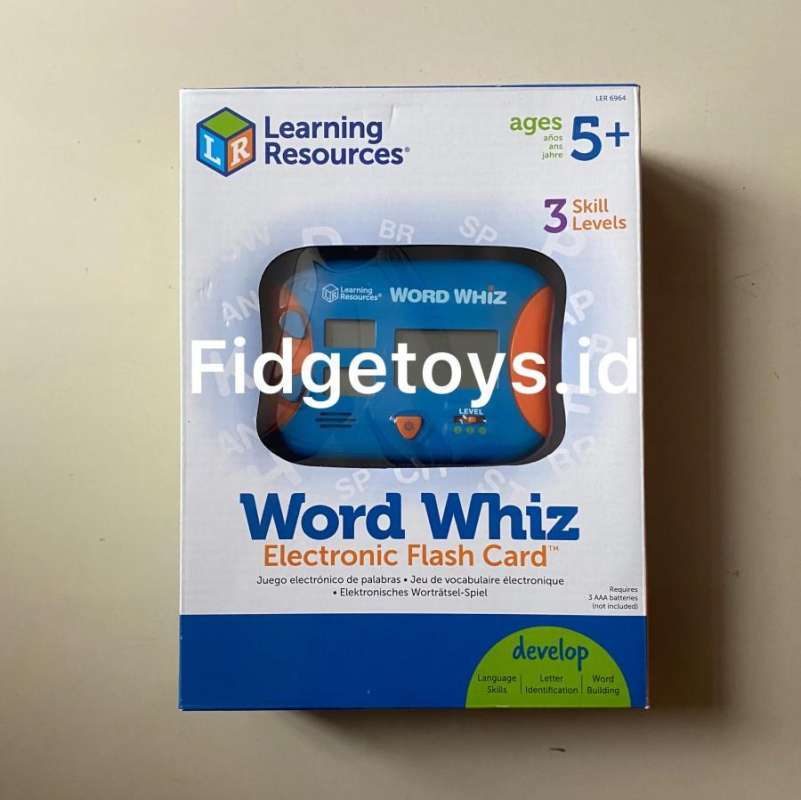 Jual Learning Resources Word Whiz Electronic Flash Card - Hot 2021 Di ...