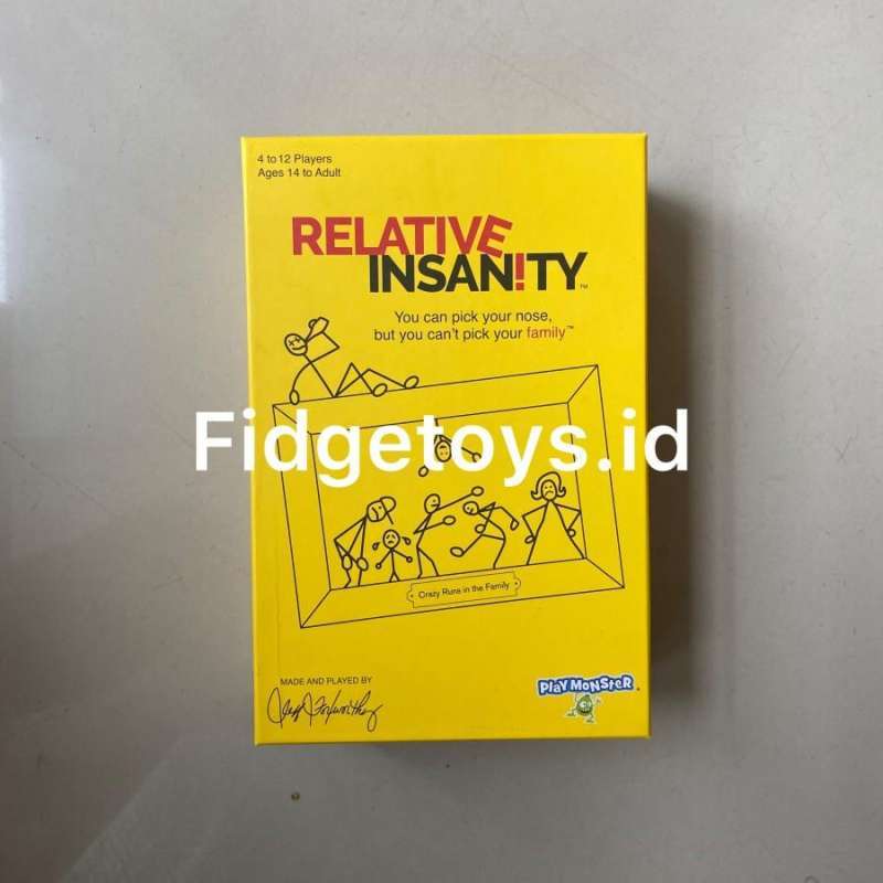 Jual PlayMonster Relative Insanity Party Game About Crazy Relatives di ...