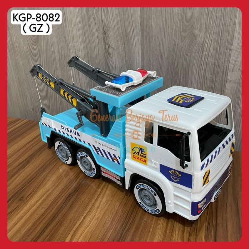 Jual Mainan Anak Laki Laki Mobil Truk Derek Kgp8082 Ukuran Besar ...