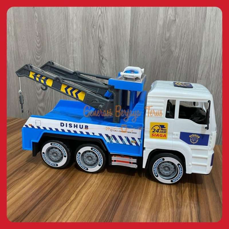 Jual Mainan Anak Laki Laki Mobil Truk Derek Kgp8082 Ukuran Besar ...