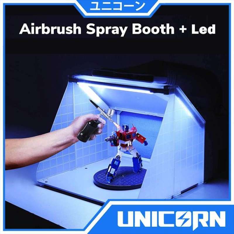 Jual Portable Spray Booth With Exhaust / Alat Mengecat Gundam Di Seller ...