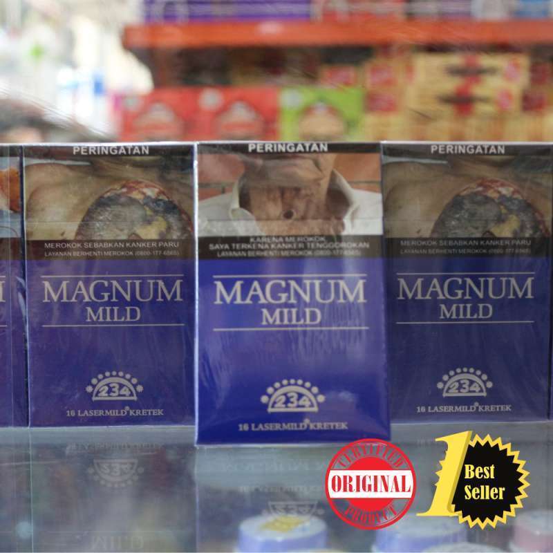 Promo Sampoerna Magnum Mild 16 / Rokok Magnum Mild isi 16 batang / 1 ...