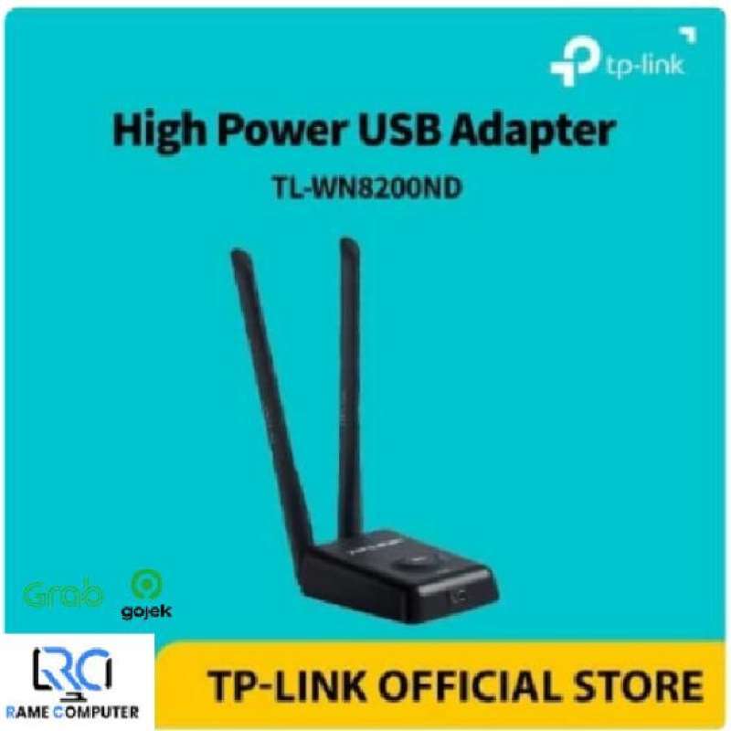 Jual TP-Link TL-WN8200ND 300Mbps High Power Wireless USB Adapter di ...