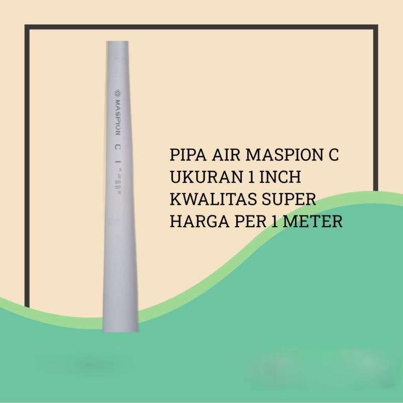 Jual Pipa Pvc 1 Inch Maspion Original Murah - Harga Diskon Juli 2024 ...