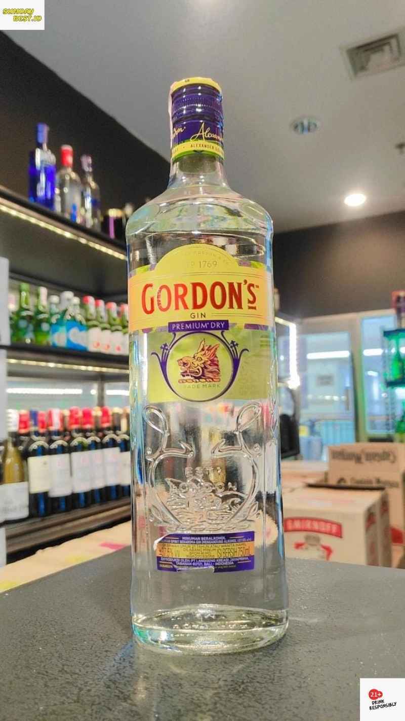 Promo Gordon's Gin Premium Dry Diskon 33% di Seller SUNDAYBEST ID ...