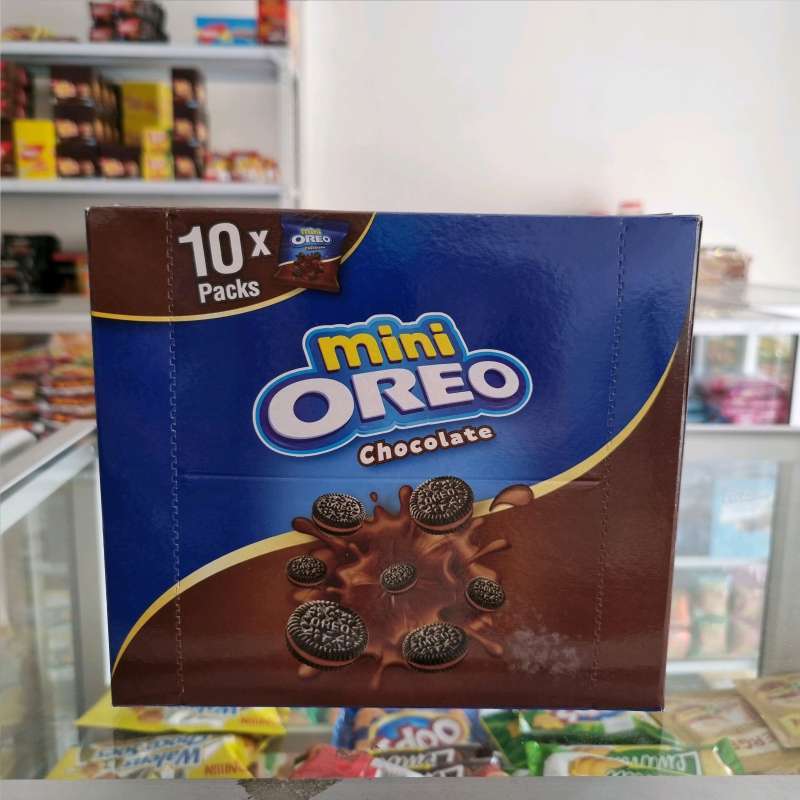 Jual Oreo mini box @20,4 gr isi 10 pcs (bungkus) rasa: original ...