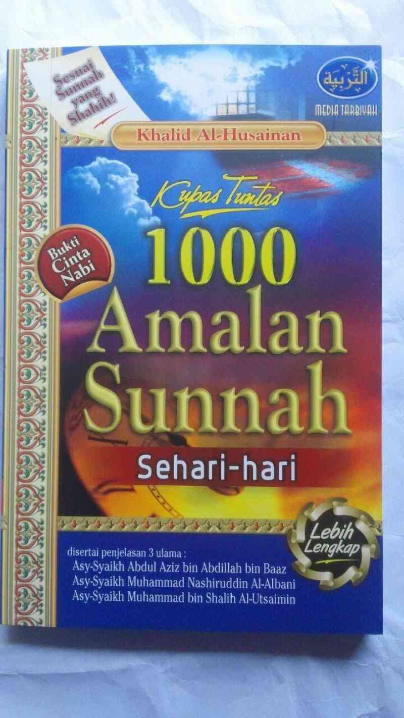 Promo Buku Kupas Tuntas 1000 Amalan Sunnah Sehari-Hari Diskon 5% di ... Promo Buku Kupas Tuntas 1000 Amalan Sunnah Sehari-Hari Diskon 5% di ...
