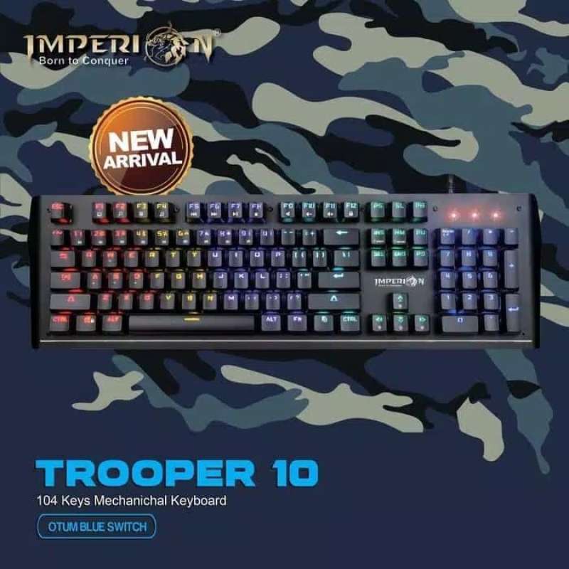 Jual Imperion Trooper 10 Keyboard Gaming Mechanical Rgb Di Seller ...