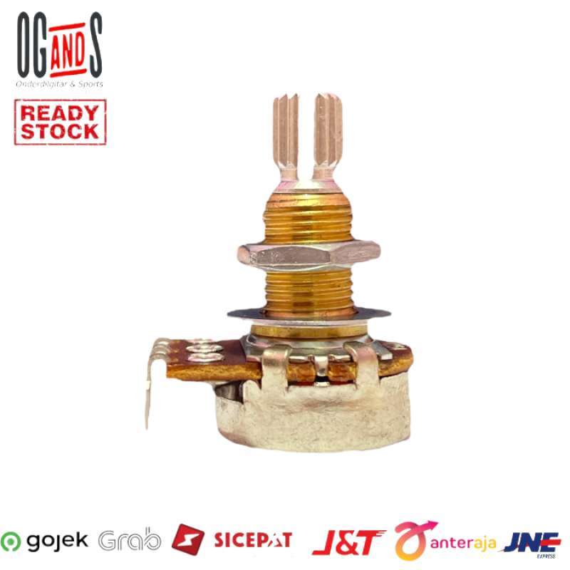 Jual Pot Potensiometer Potensio Gitar Dan Bass Kecil Gold Aplus B500k A250k Di Seller Ogs Music ...