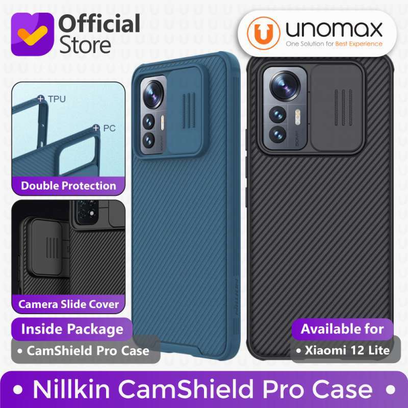 Promo Case Xiaomi 12 Lite Nillkin CamShield Pro Camera Cover Slide ...