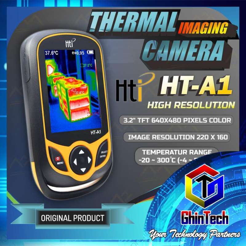 Promo THERMAL IMAGING CAMERA FLIR FLUKE KILLER HTI HT-A1 HTA1 220X160 POCKET Diskon 7% di Seller ...