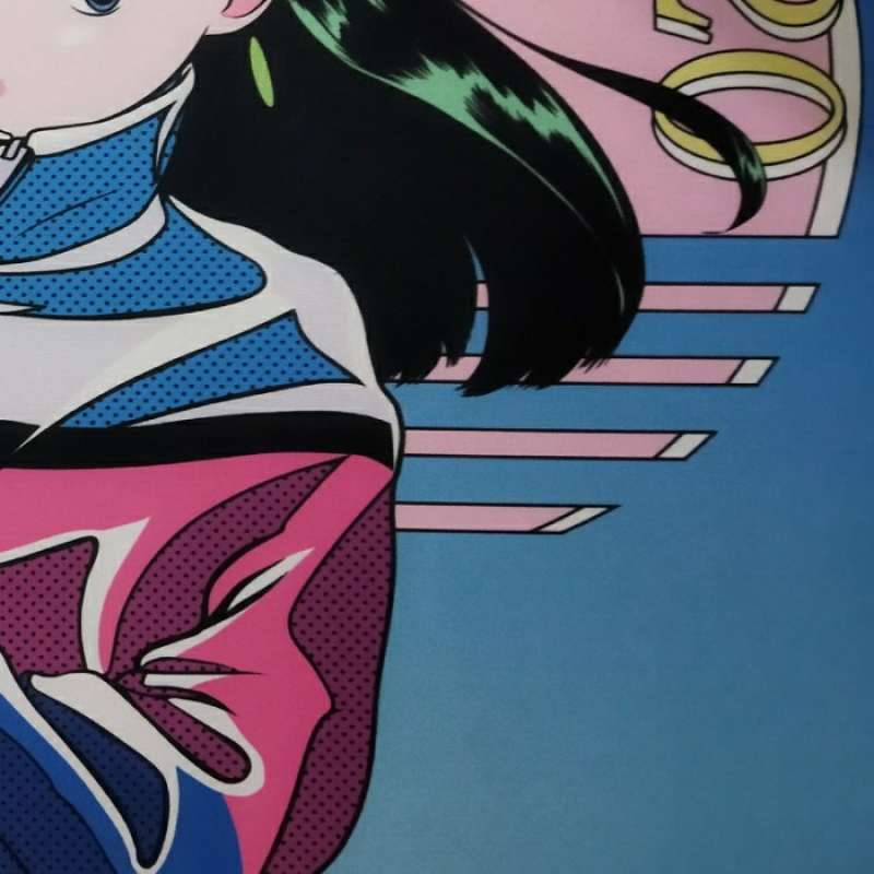 Promo Deskmat FUTURE FUNK | GMK Dracula Colorway vaporwave themed 8008 ...