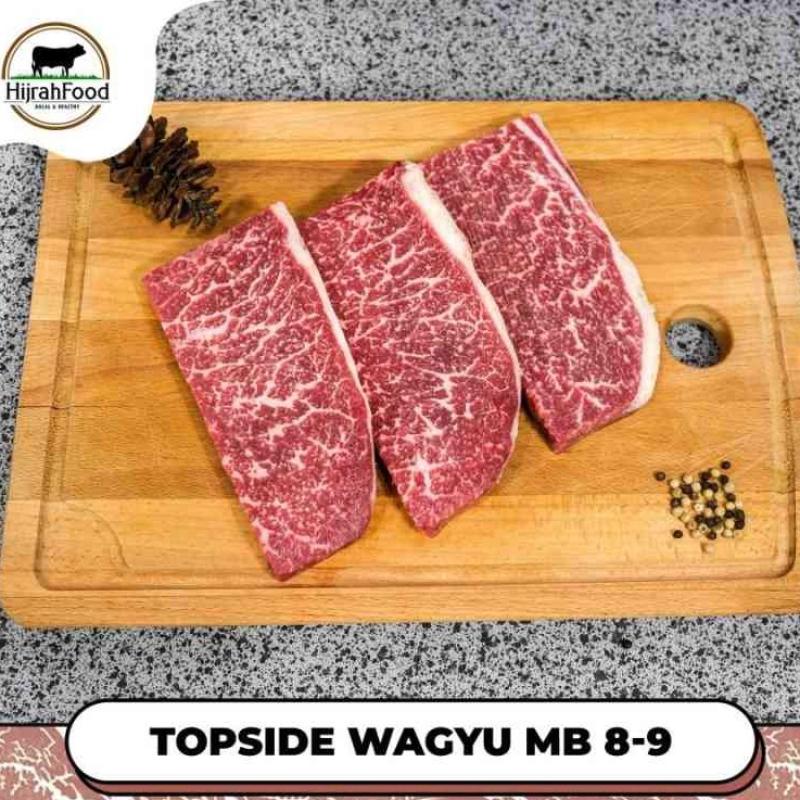Jual Topside Beef Wagyu Steak MB 8-9 AUS | Daging Sapi Wagyu Secondary ...