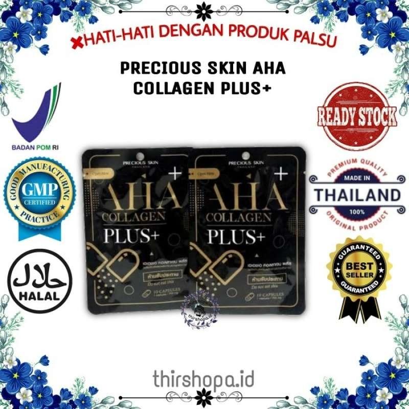 Jual (READY & ORIGINAL) PRECIOUS SKIN AHA COLLAGEN PLUS+ CAPSULE ...