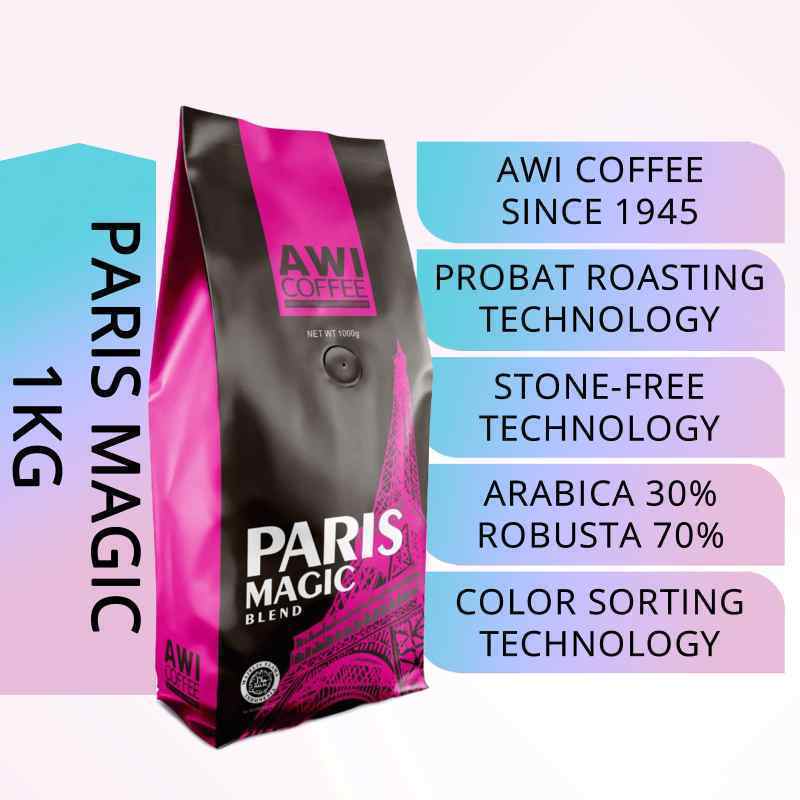 Jual Awi Coffee Paris Magic Blend 1 Kg Biji | Roasted Coffee Beans ...