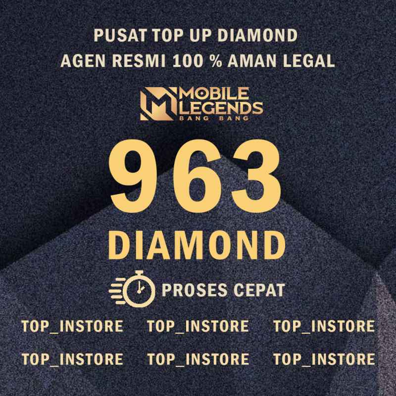 Promo 963 DIamond | Top Up Diamond Mobile Legends Murah | Diamond ML ...