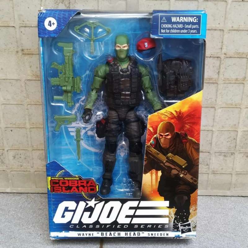 Jual GI-JOE CLASSIFIED SERIES BEACH HEAD GIJOE COBRA ISLAND WAYNE ...
