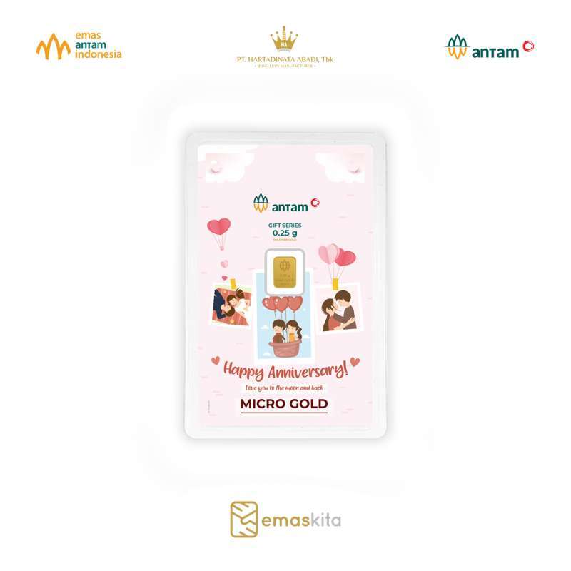 Jual Emas Antam Logam Anniversary Model Terbaru Asli - Harga Terbaru ...