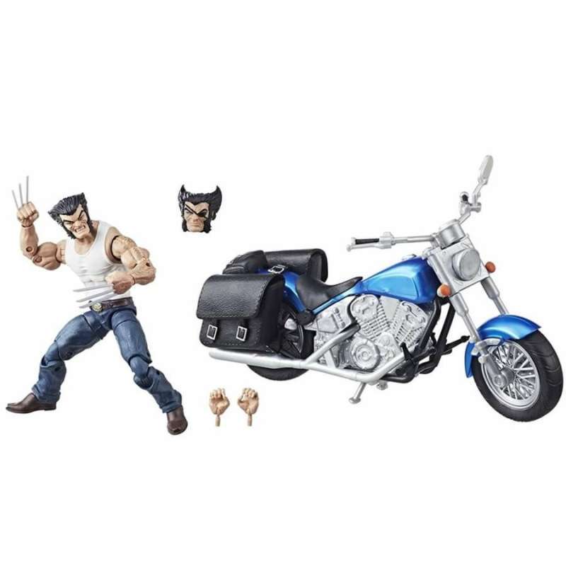 Jual Hasbro Marvel Legends Wolverine Motorcycle Bike Logan Motor X-men ...
