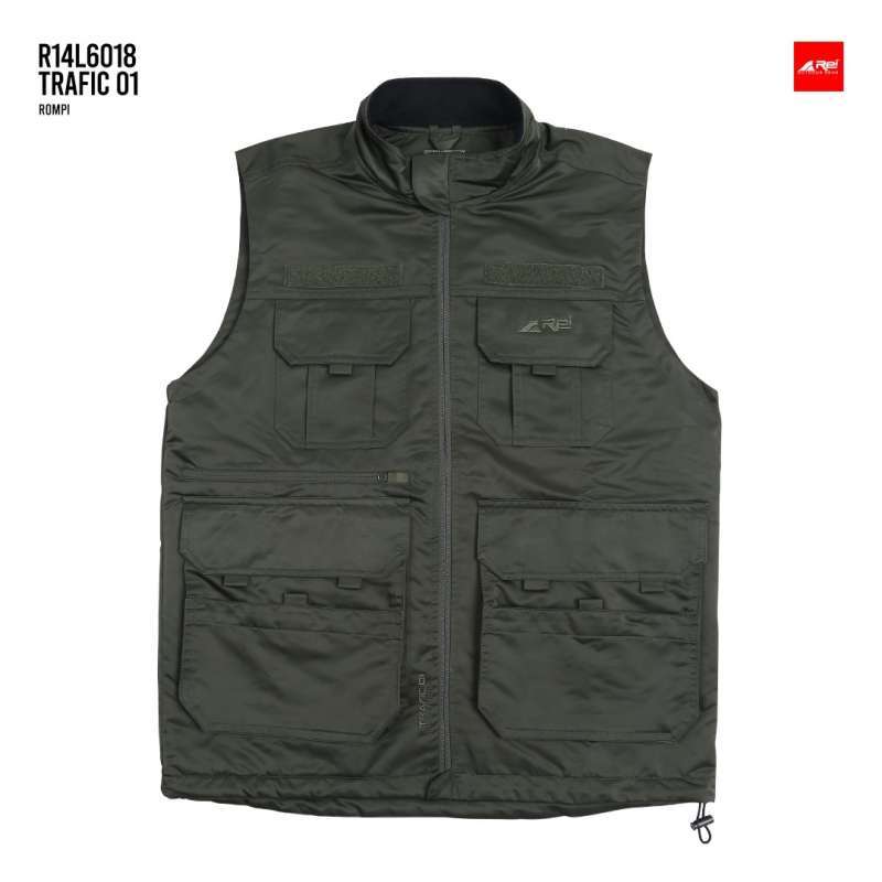 Jual Rompi Motor Pria Arei Trafic 01 Arei Outdoorgear - OLIVE M di ...