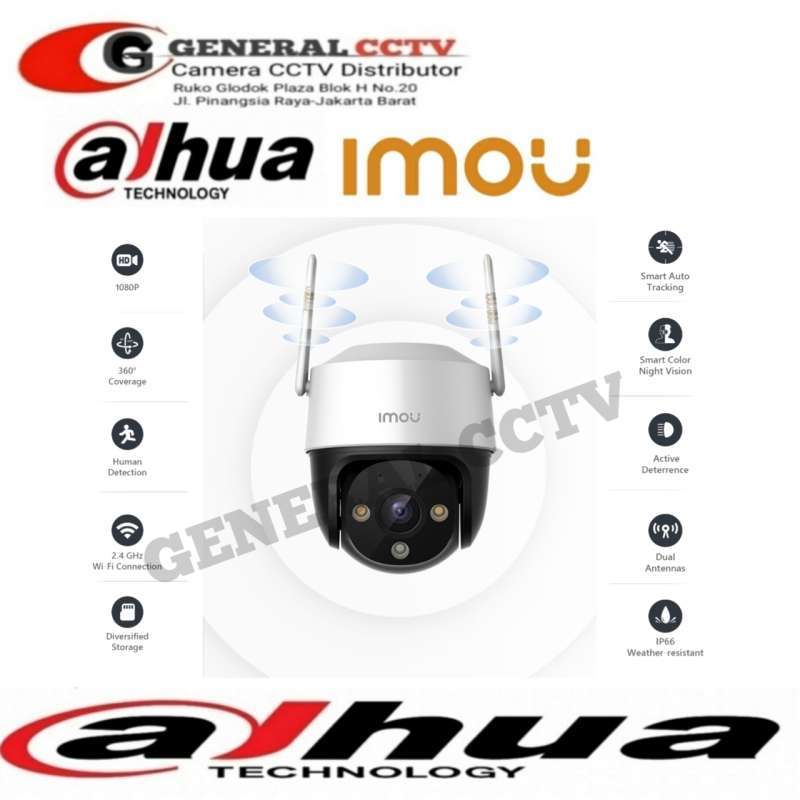 Promo Ip Camera Wifi Cctv Imou 4mp Full Color Cruiser Se 16 Digital ...