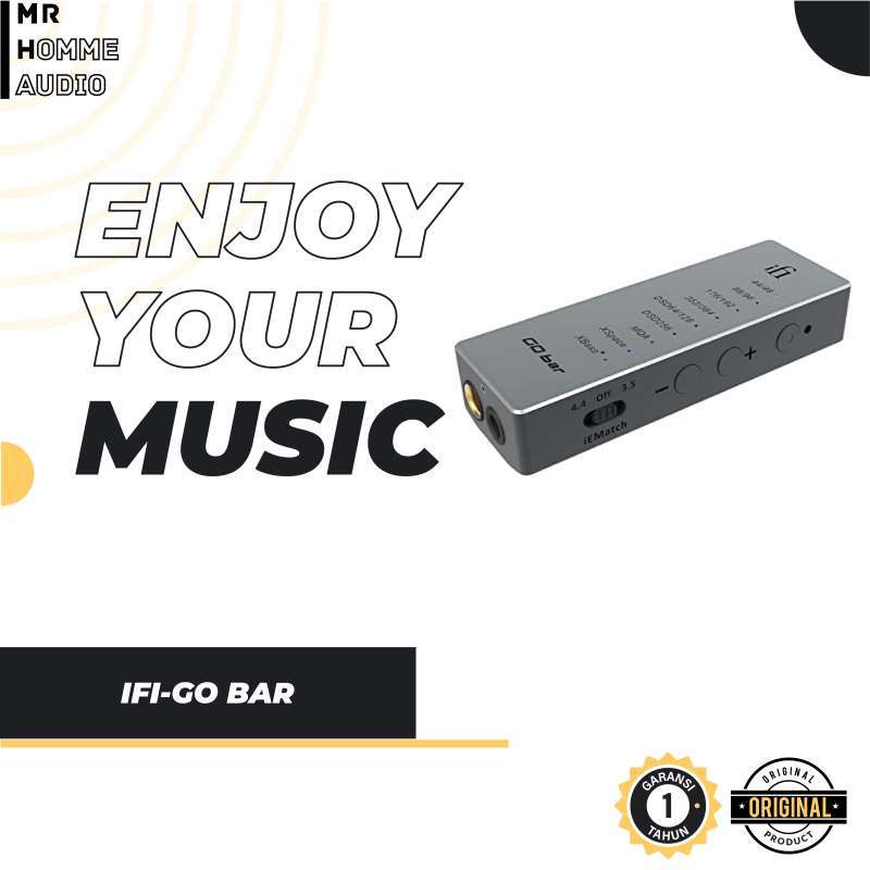 Jual Ifi Go Bar Portable Premium Usb Dac / Amp Di Seller Mrhommeaudio ...