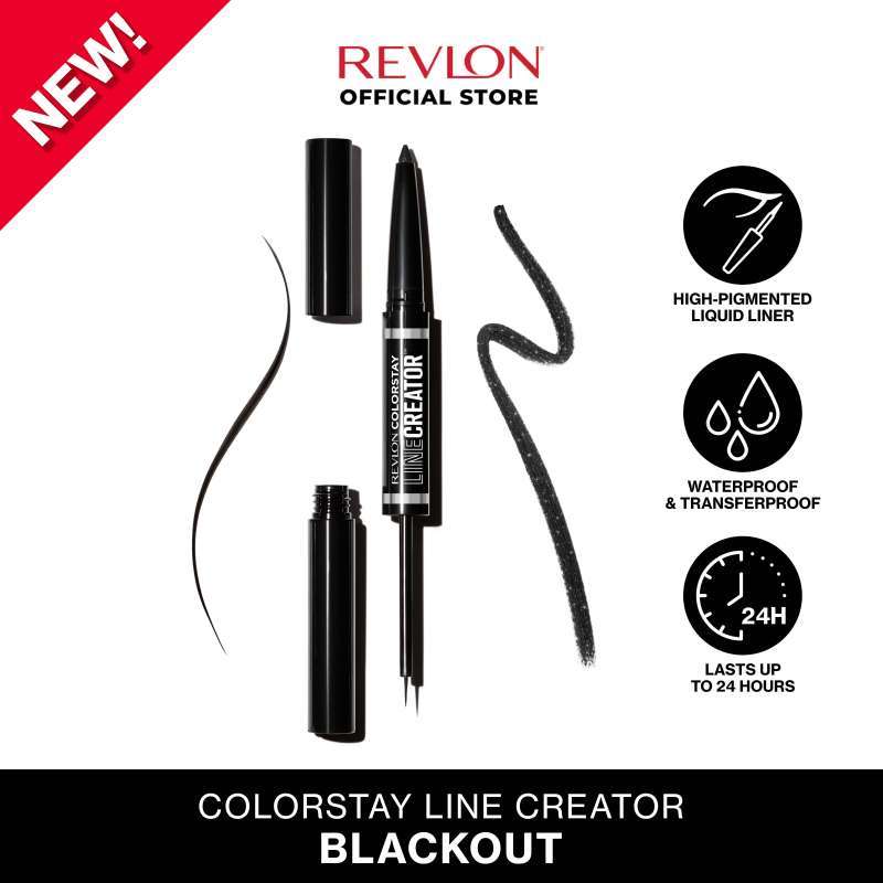 Jual REVLON COLORSTAY LINE CREATOR DOUBLE ENDED EYELINER - Blackout di ...