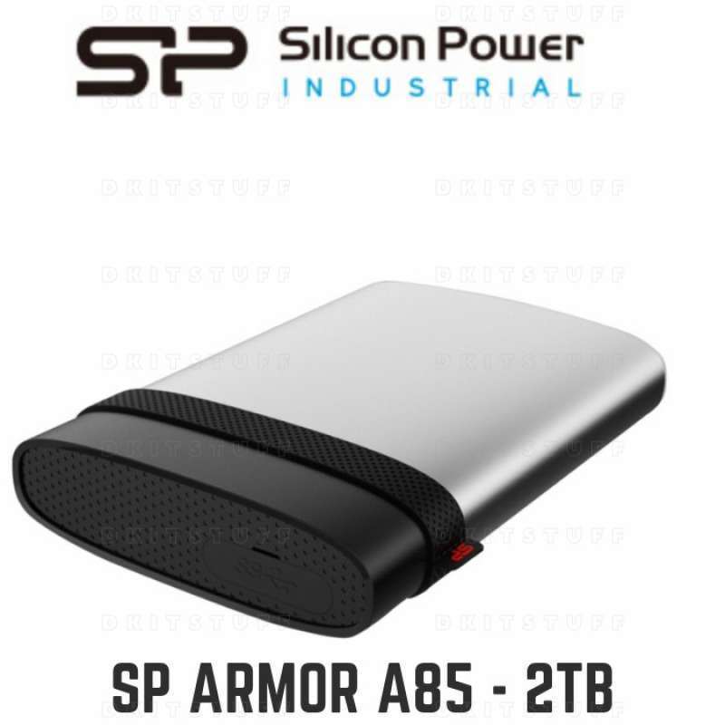 Promo Silicon Power Armor A85 2tb Portable External Hdd - Black Diskon ...