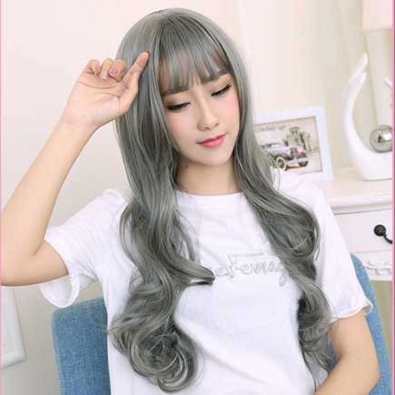 Promo Wig Rambut Palsu Model Wavy 65 Cm Modern Original Unik Terjangkau ...
