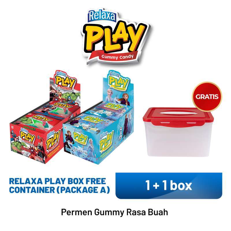 Jual Relaxa Play Box Free Container (Package A) di Seller Kapal Api ...