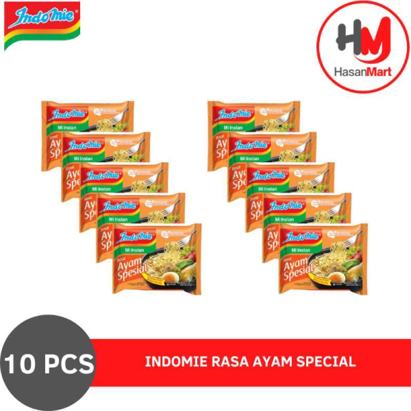 Jual Indomie Rasa Ayam Spesial Mi Instant [10 PCS] di Seller HASAN MART ...