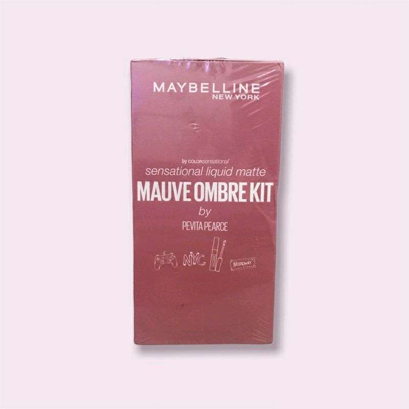 Promo Maybelline Sensational Liquid Matte Ombre Kit by Pevita Pearce ...