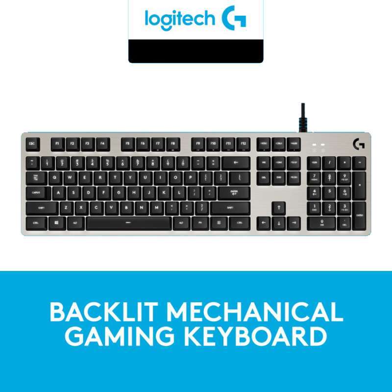Promo Logitech G413 Mechanical Backlit Gaming Keyboard Wired USB RGB ...