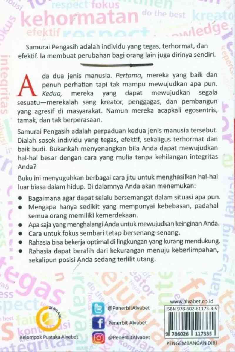 Jual Buku Pengembangan Diri Samurai Pengasih By Brian Klemmer Gemilang ...