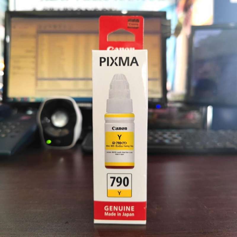 Jual Canon GI-790 GI790 GI 790 Black Cyan Magenta Yellow Tinta G2010 ...