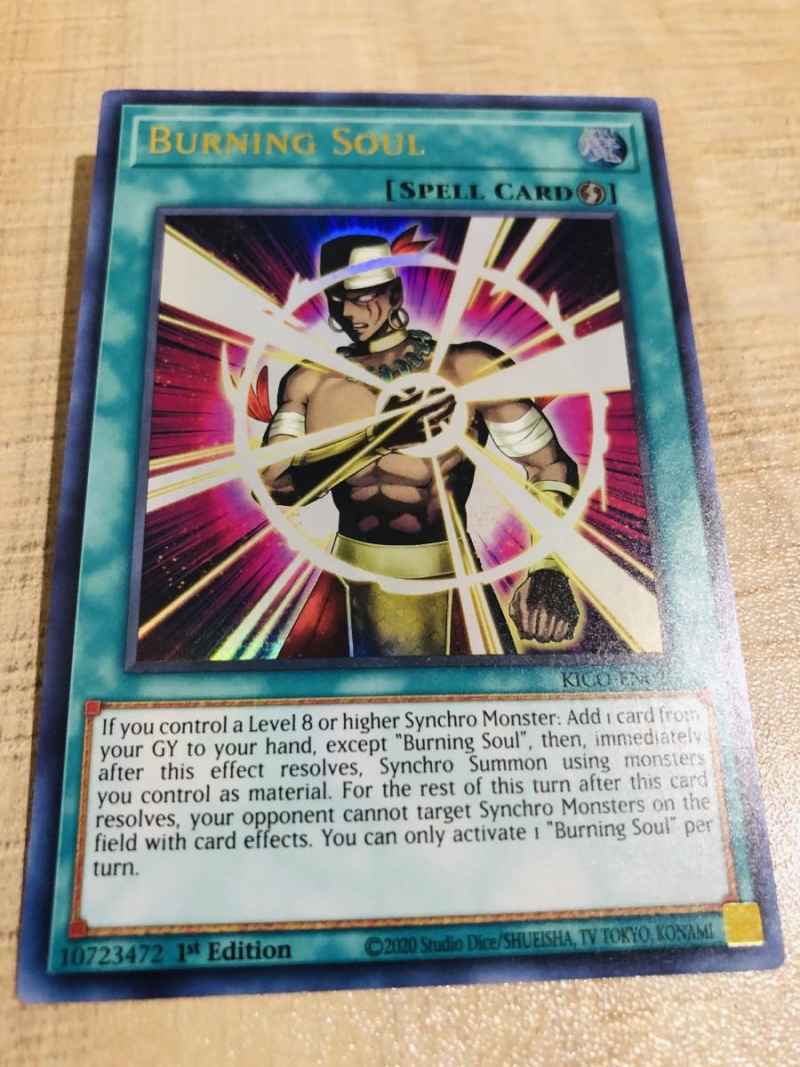 Jual Kartu Yugioh Original Burning Soul Ultra Rare di Seller antique ...