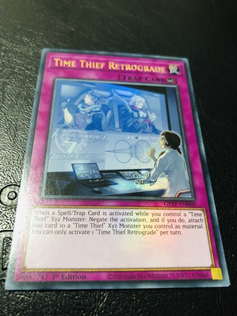 Jual Kartu Yugioh Original Time Thief Retrograde Ultra Rare di Seller ...
