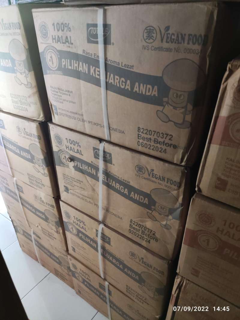 Jual Totole Kaldu Rasa Jamur 40 gram gr g (1 Karton = 200 pcs) di Seller Totole Shop - Sugih ...