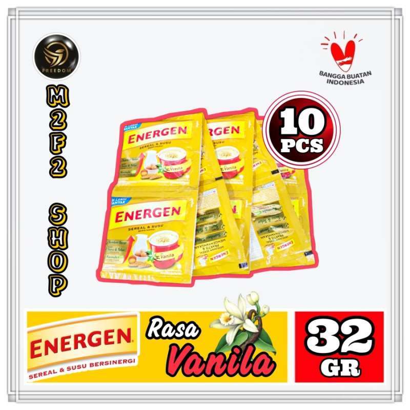 Promo Energen Sereal dan Susu Berenergi Rasa Vanilla 32 gr (Kemasan ...