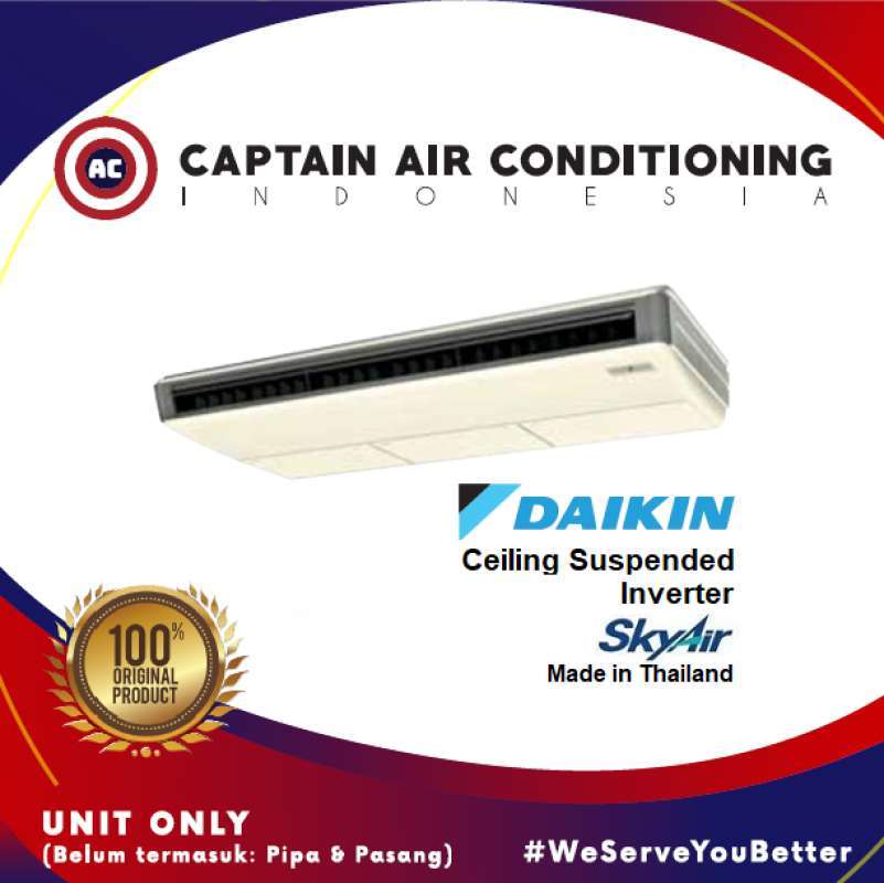 Promo DAIKIN AC Ceiling Suspended SkyAir Inverter FHFC-71 3 PK (1 Phase ...