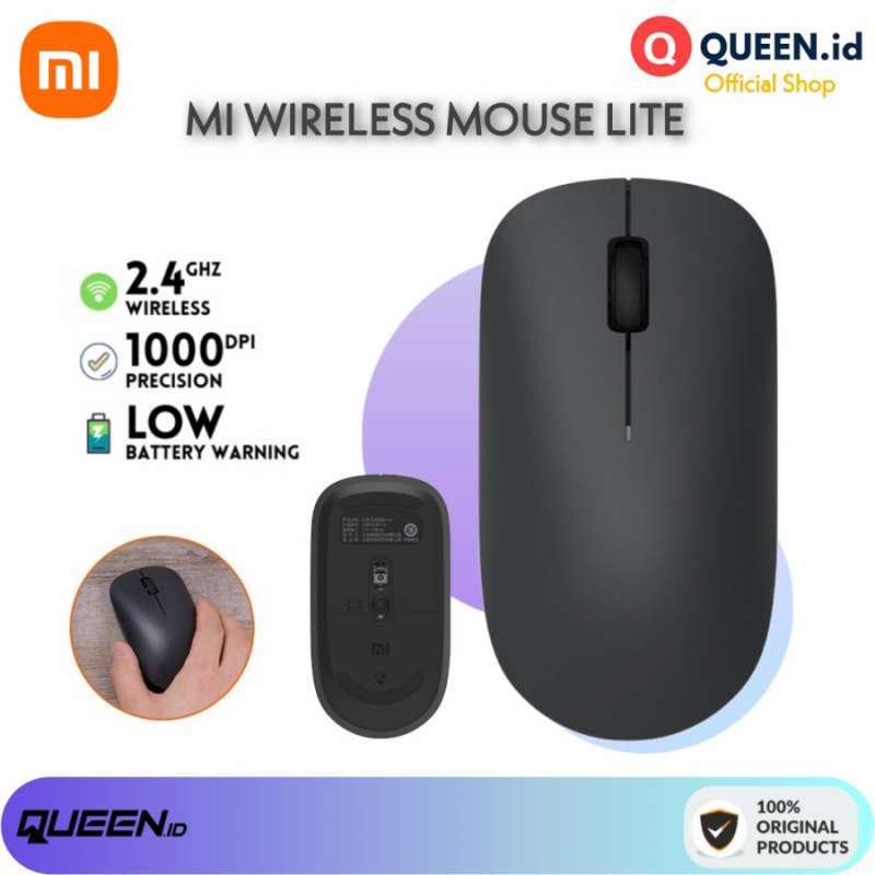 Jual Xiaomi Mi Mouse 2 Lite Wireless - 1000DPi Wireless Usb Receiver ...