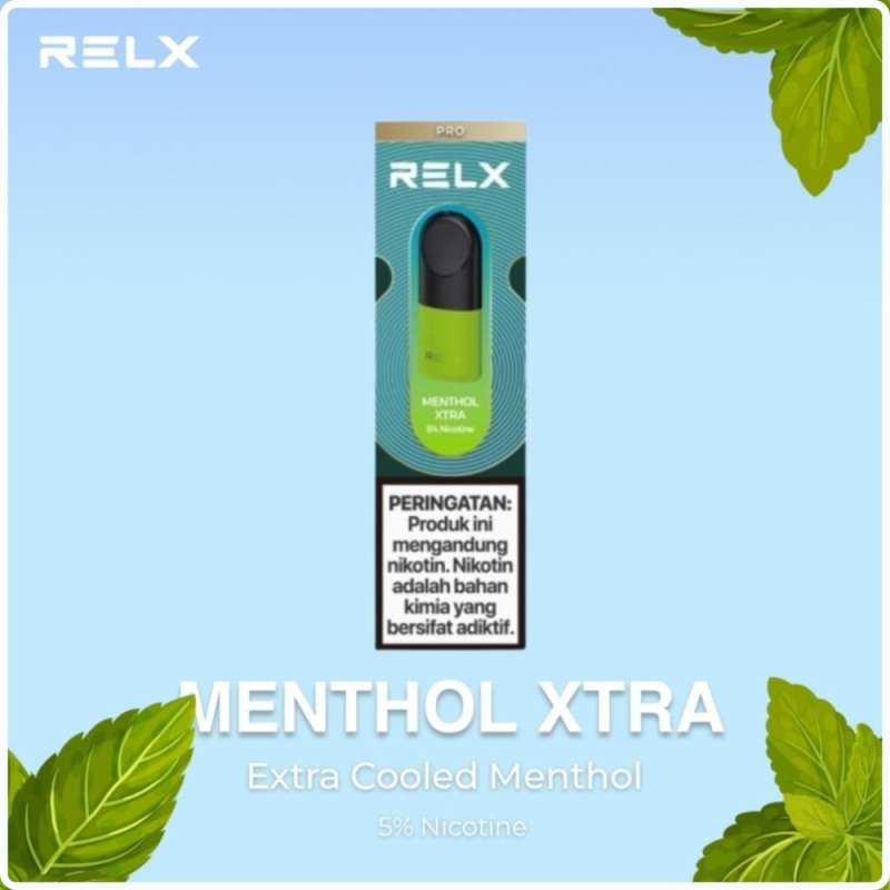 Jual Relx Infinity Pods Pro Menthol Xtra 100% Authentic - Cartridge ...